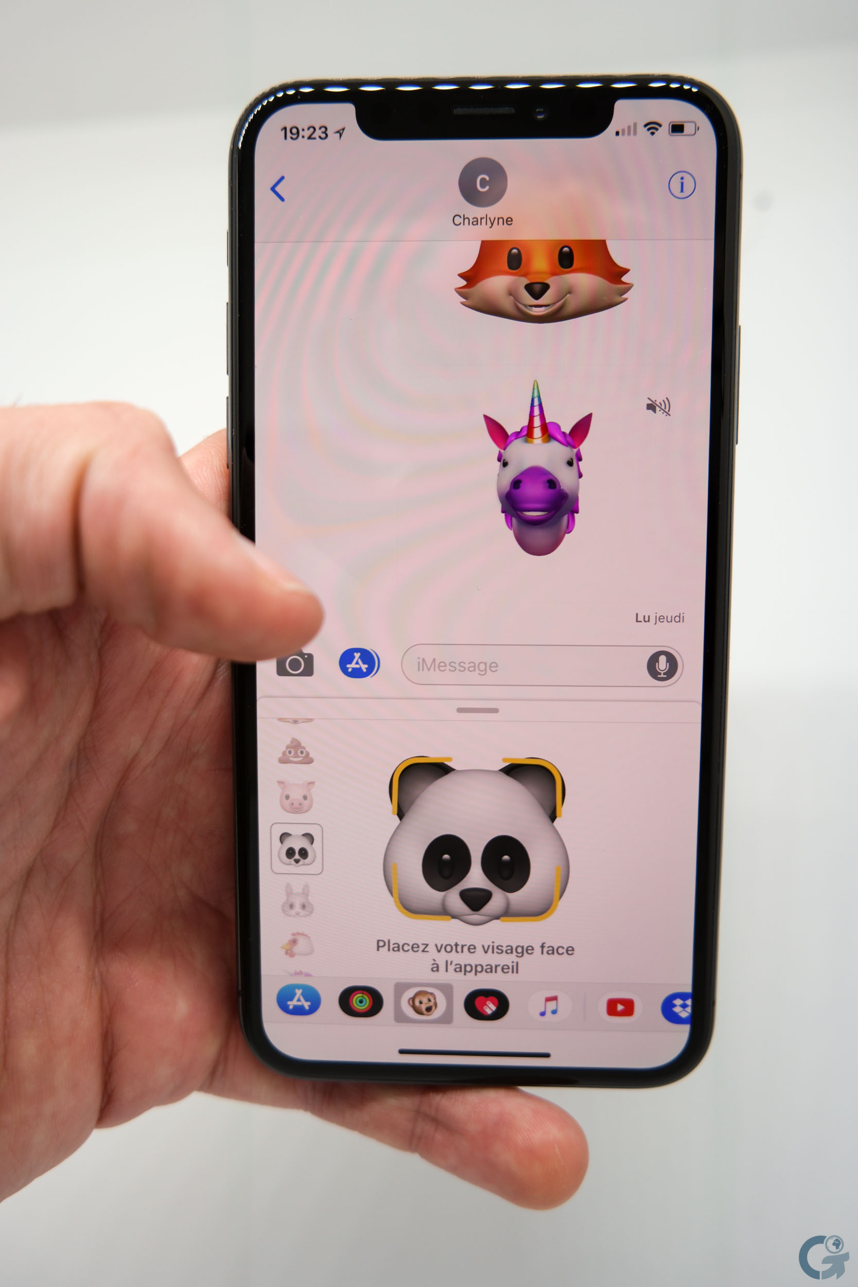 iPhone X : les Animojis - Le Geek Trotteur